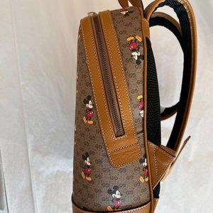 Gucci | Bags | Gucci Gg Disney X Mickey Mouse Supreme Leather Backpack ...